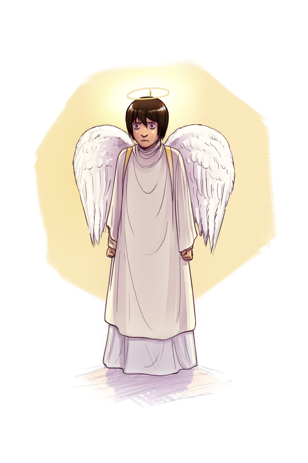 October 2017 - Kid Pogo's Angel Costume - Demon of the Underground